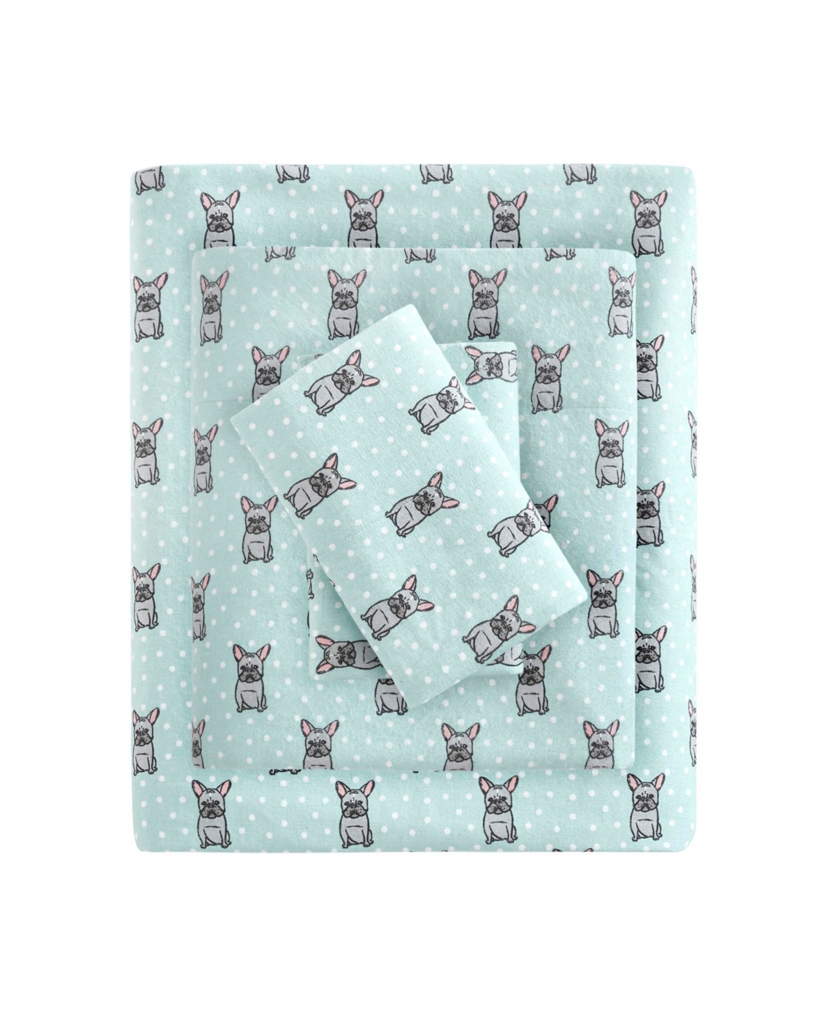 Click here for Madison Park Novelty Printed Cotton Flannel 4-Pc.... prices