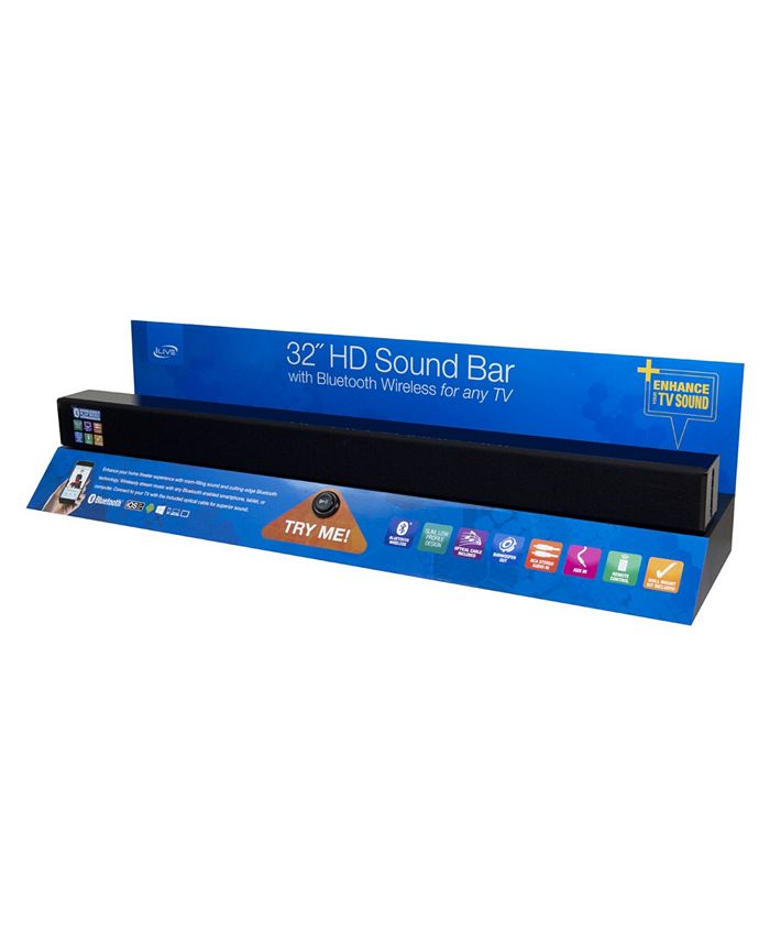Ilive 32 Bluetooth Wireless Sound Bar With Remote Control Macys
