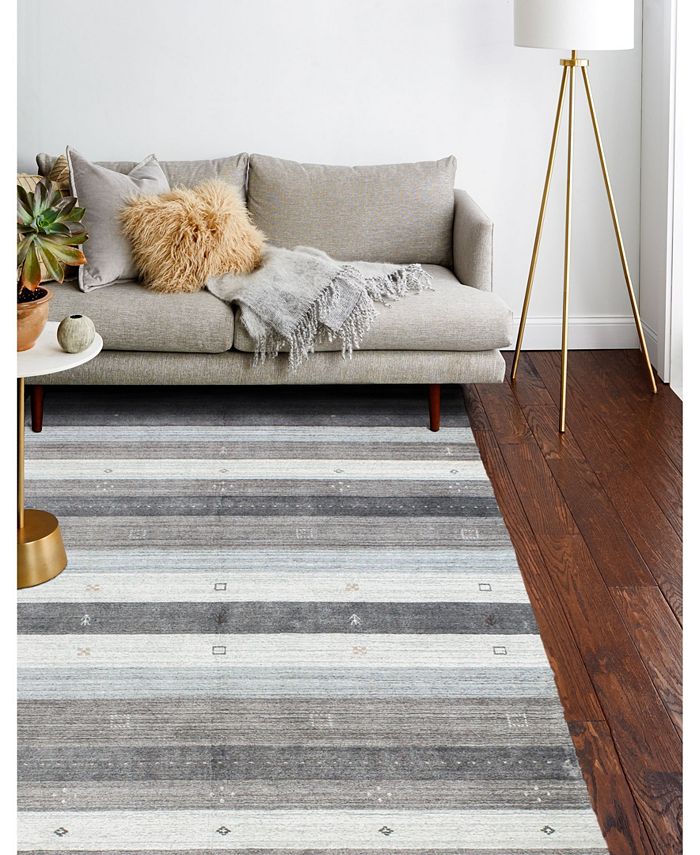 BB Rugs Land I167 7'9" x 9'9" Area Rug - Macy's
