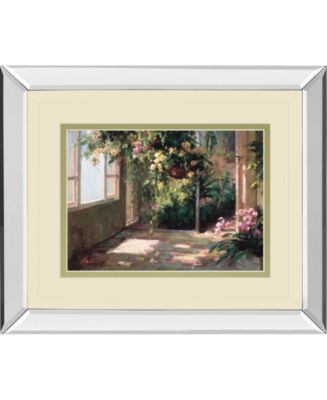 Classy Art Atriums First Light by Hali Mirror Framed Print Wall Art ...