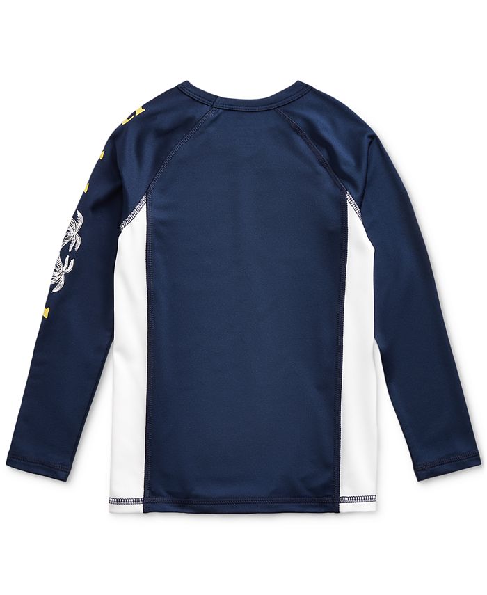 Polo Ralph Lauren Little Boys Stretch Jersey Rash Guard - Macy's