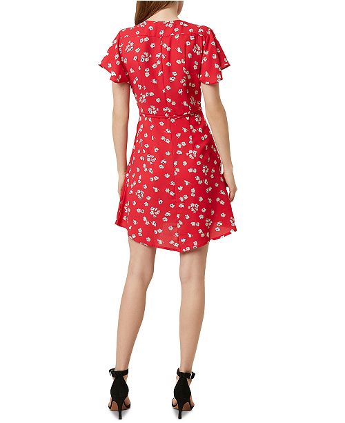 French Connection Floral-Print Faux-Wrap Dress & Reviews - Dresses ...