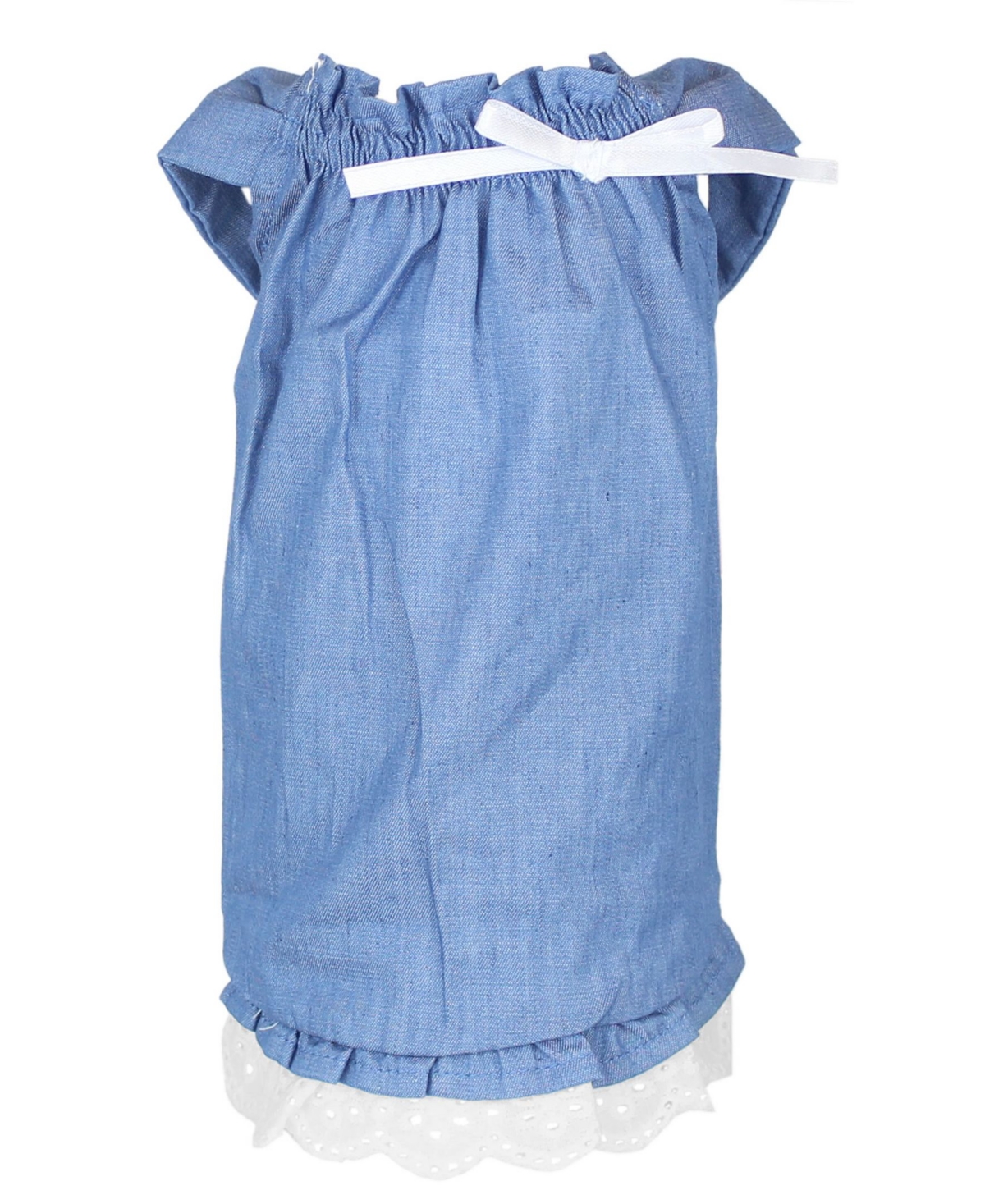 Click here for Parisian Pet Tunic Country Chambray Dog Dress - In... prices