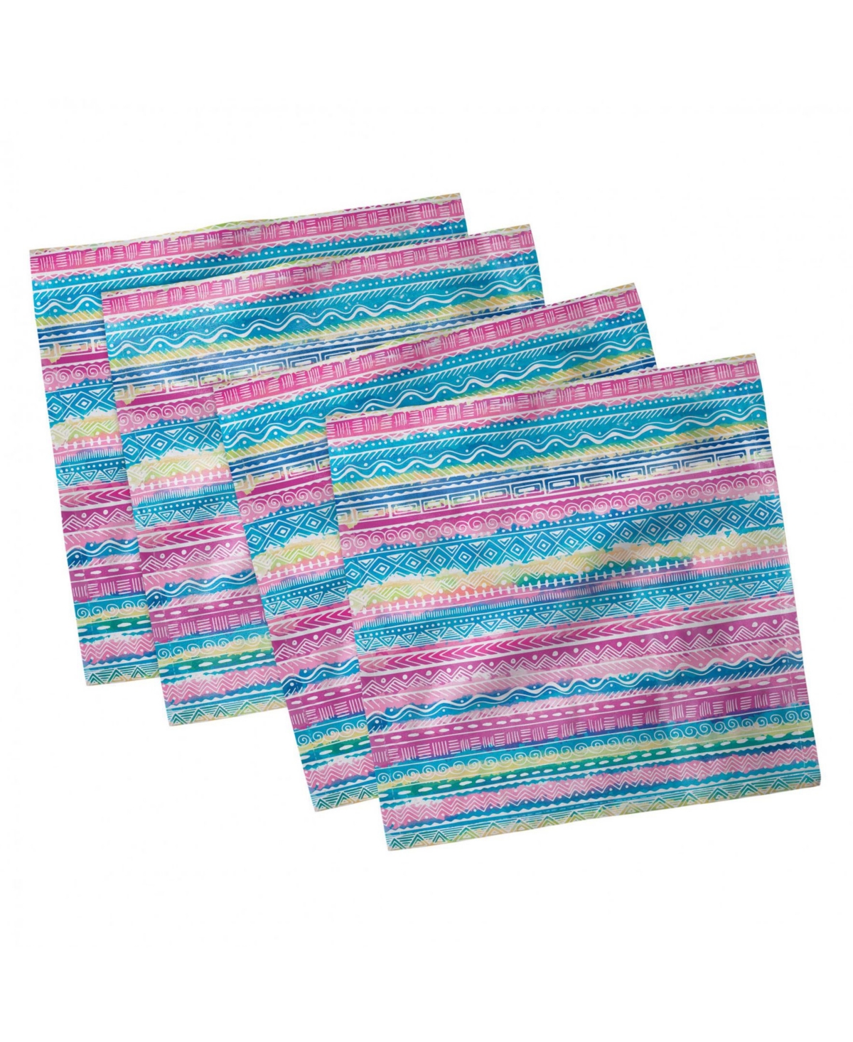 Click here for Ambesonne Tribal Set of 4 Napkins  12 x 12 - Multi prices