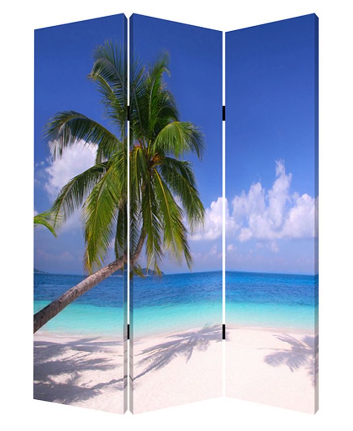 Screen Gems Double sided with different Design 3 Panel 6' Paradise ...