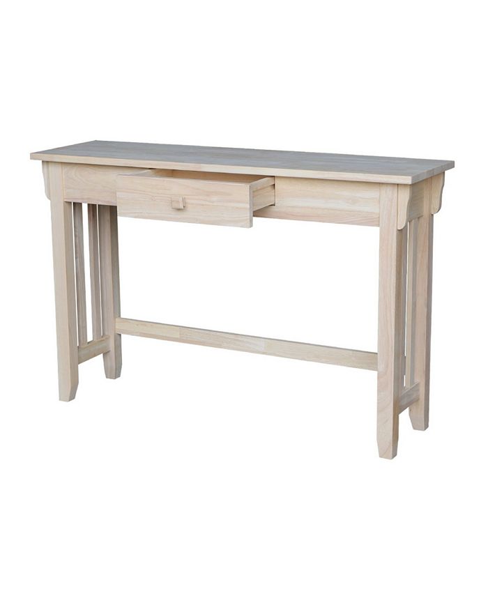 International Concepts Mission Console Table - Macy's