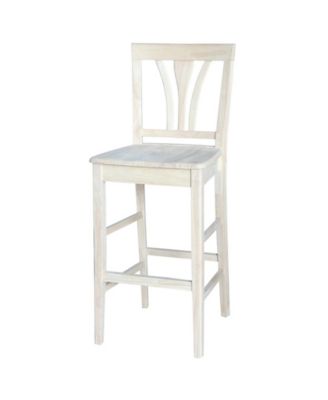 International Concepts Fanback Stool - Macy's