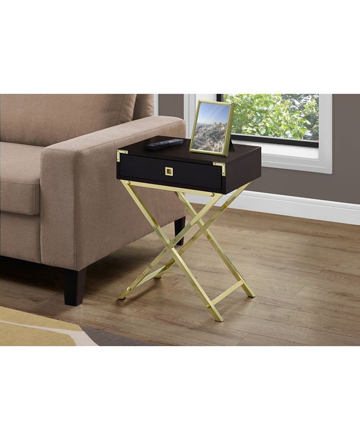 Monarch Specialties Accent Table - 24" H - Macy's