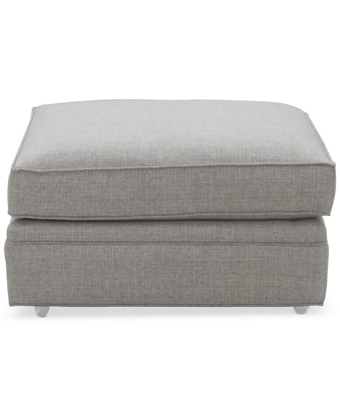 Furniture Zaniel 32" Fabric Ottoman & Reviews - Furniture - Macy's