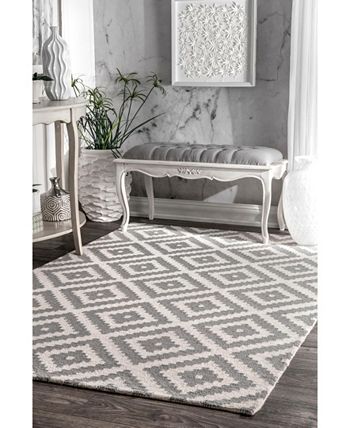 nuLoom Harmony Contemporary Kellee Gray 6' x 9' Area Rug - Macy's