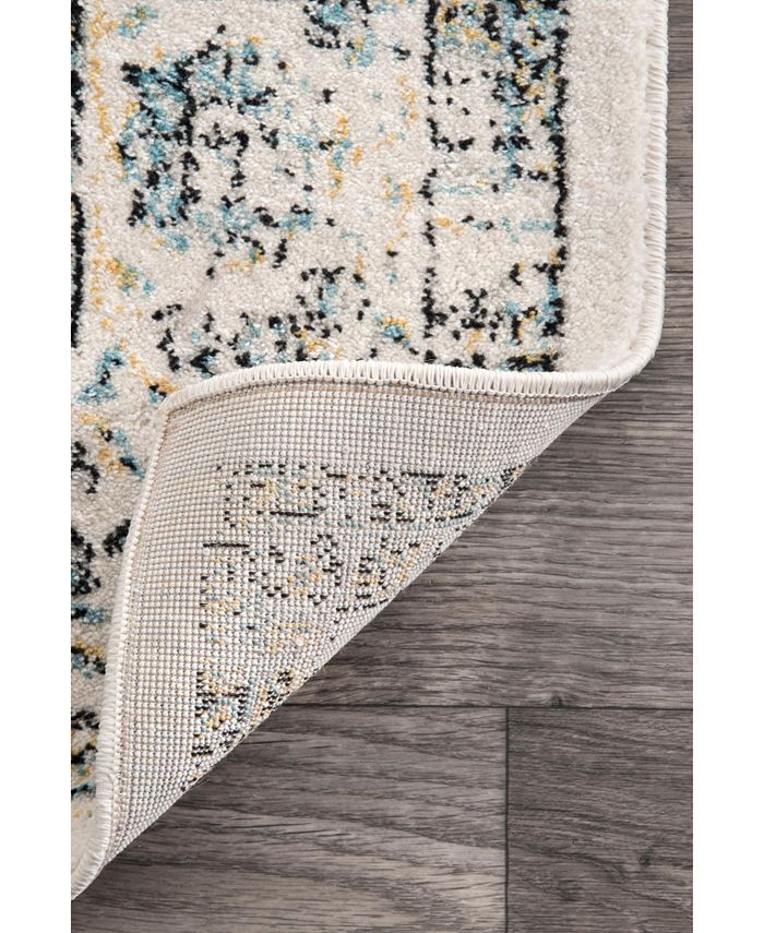 nuLoom Bodrum Vintage-Inspired Persian Verona Gray 3' x 5' Area Rug ...