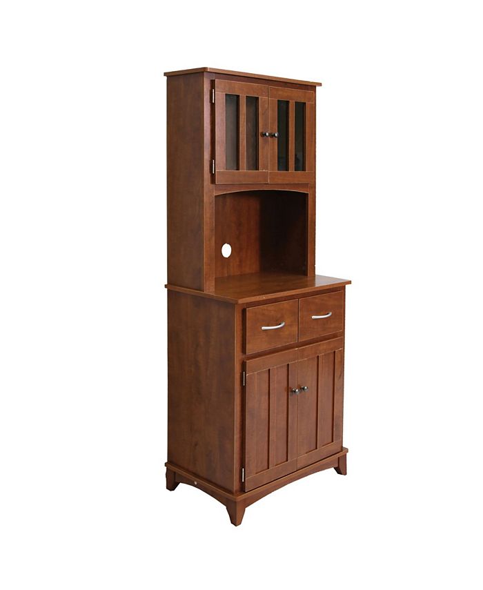 Home Source Hills Microwave Cabinet - Macy's