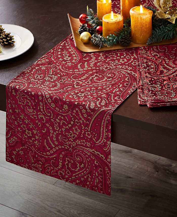 Waterford Esmerelda 14" x 90" Tablerunner - Macy's