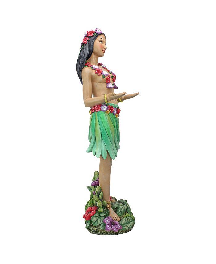Design Toscano Hawaiian Hula Wahine Serving Table Statue - Macy's