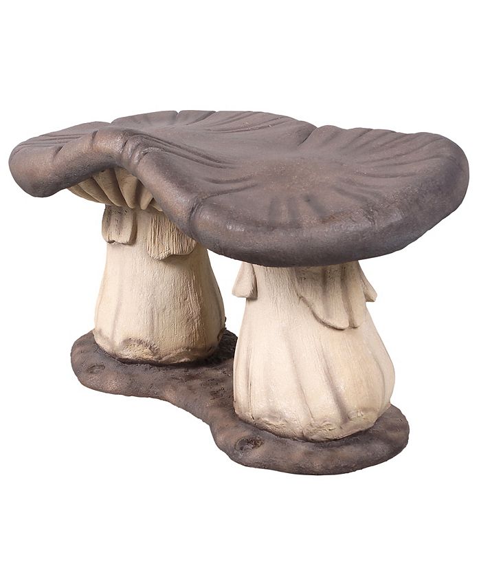 Design Toscano Massive Mystic Mushroom Bench Garden Statue - Macy's