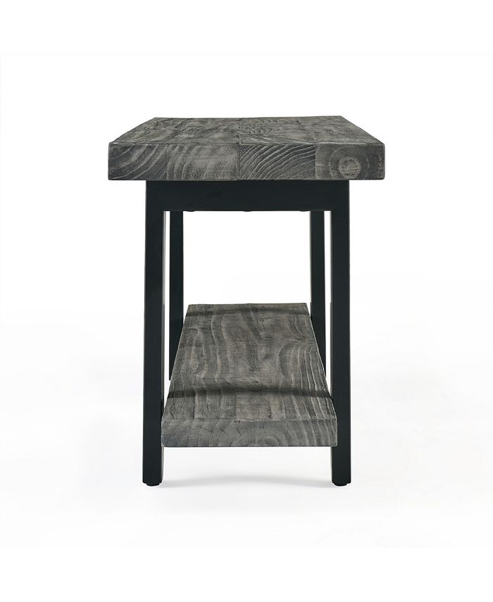 Alaterre Furniture Pomona Metal and Reclaimed Wood Bench - Macy's Alaterre Furniture Pomona Metal and Reclaimed Wood Bench - Macy's