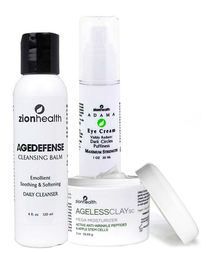 Zion Health Going Away Bundle Kit, Age Defense Cleansing Balm 4 oz ...