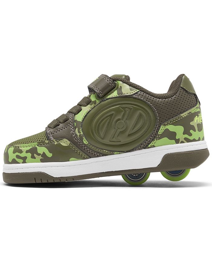 Heelys Little Boys Plus X2 Light-Up Wheeled Stay-Put Closure Casual ...