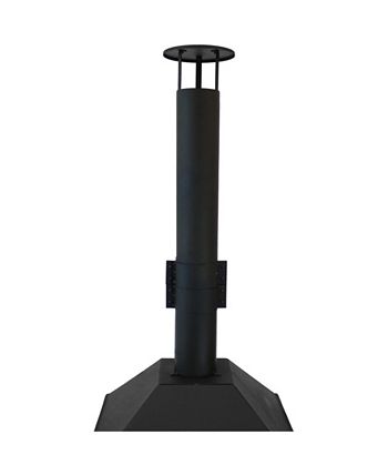 Sunnydaze Decor Steel Outdoor Wood-Burning Modern Backyard Chiminea Fire Pit - Macy's