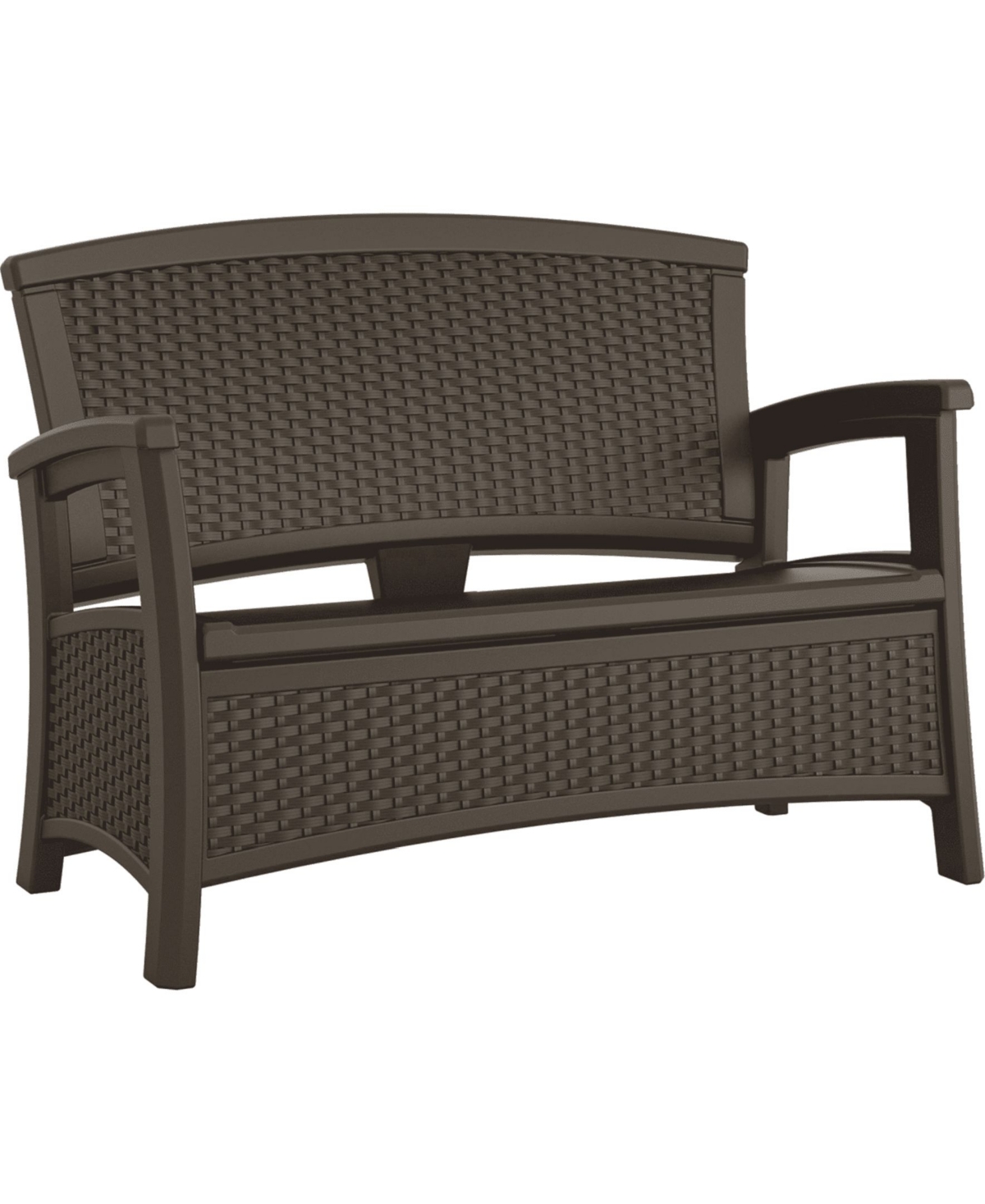 Click here for Suncast Elements BMWB5000 Resin Wicker Design Love... prices