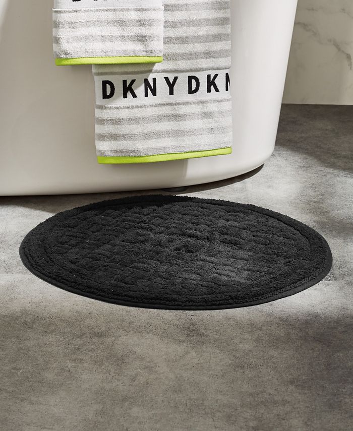 DKNY Manhole Cover Bath Rug - Macy's