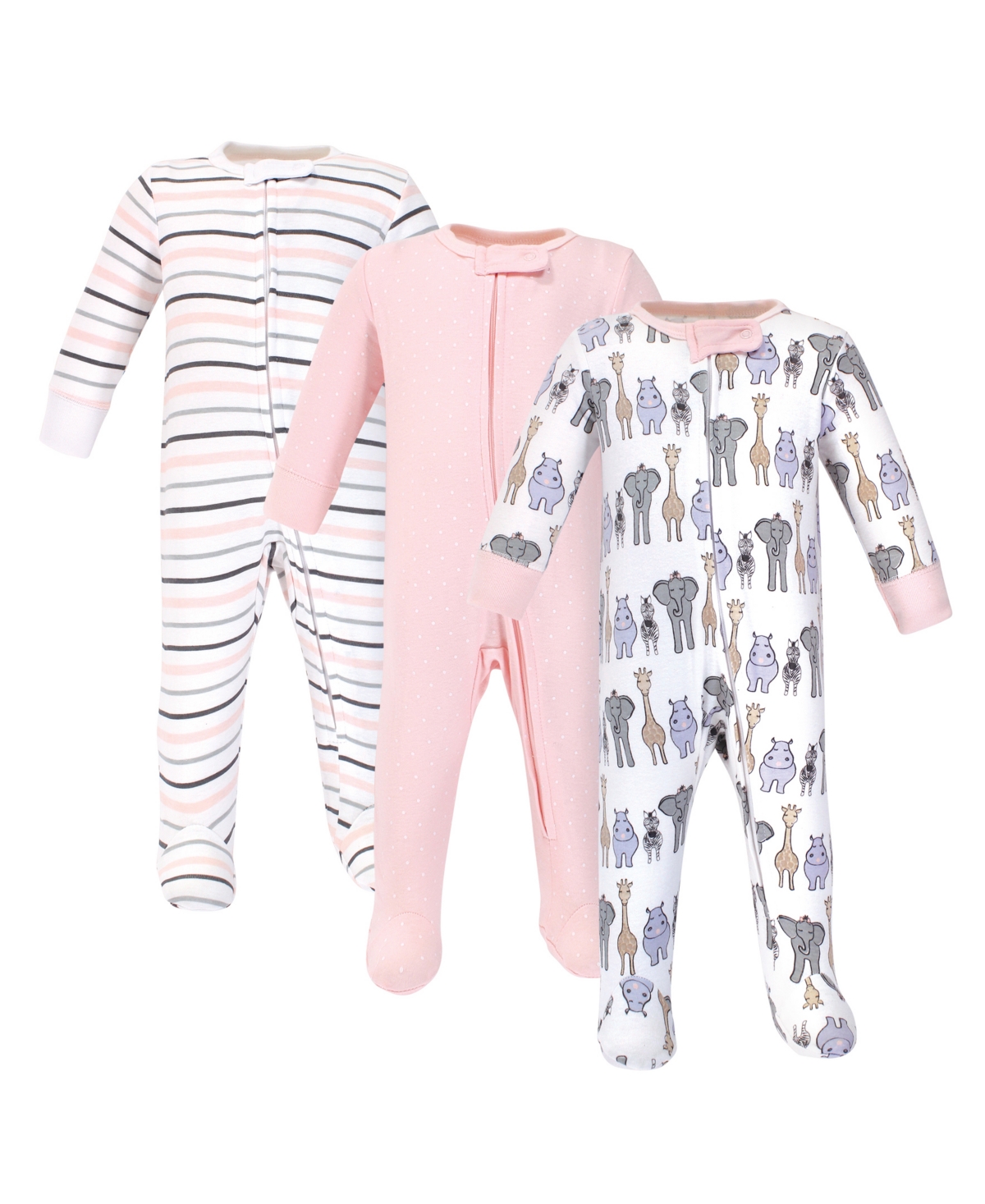 Click here for Hudson Baby Baby Girls Hudson Cotton Preemie Sleep... prices