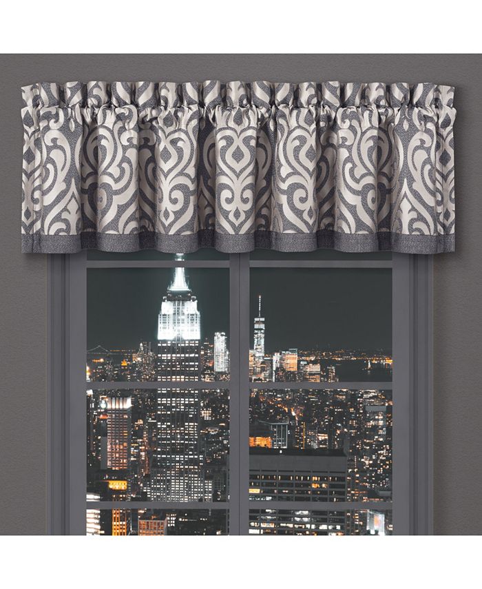 J Queen New York Tribeca Straight Window Valance - Macy's