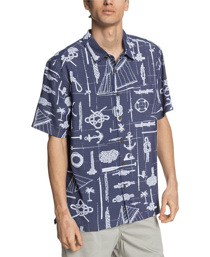 Quiksilver Quiksilver Men's Knots and Stuff Shirt - Macy's