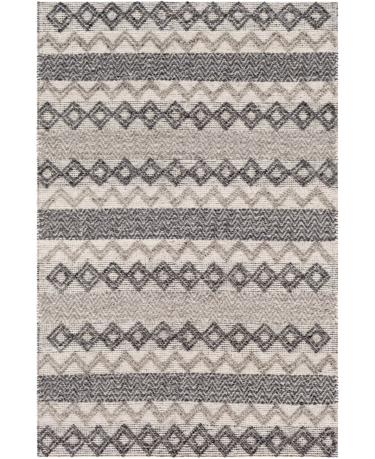Click here for Closeout! Surya Farmhouse Neutrals Fls-2302 Black... prices