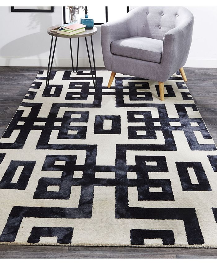 Feizy Lorrain R8568 Slate 8' x 11' Area Rug - Macy's