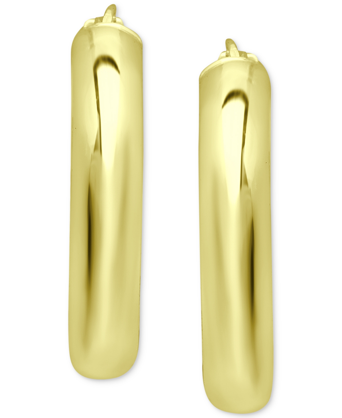 Click here for Giani Bernini Small Polished Hoop Earrings in 18K... prices