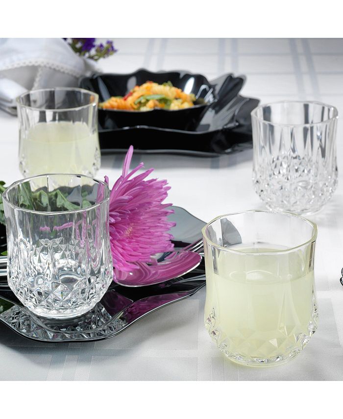 Longchamp Cristal D’Arques Double Old Fashioned Glasses 10.75 oz 4 ...