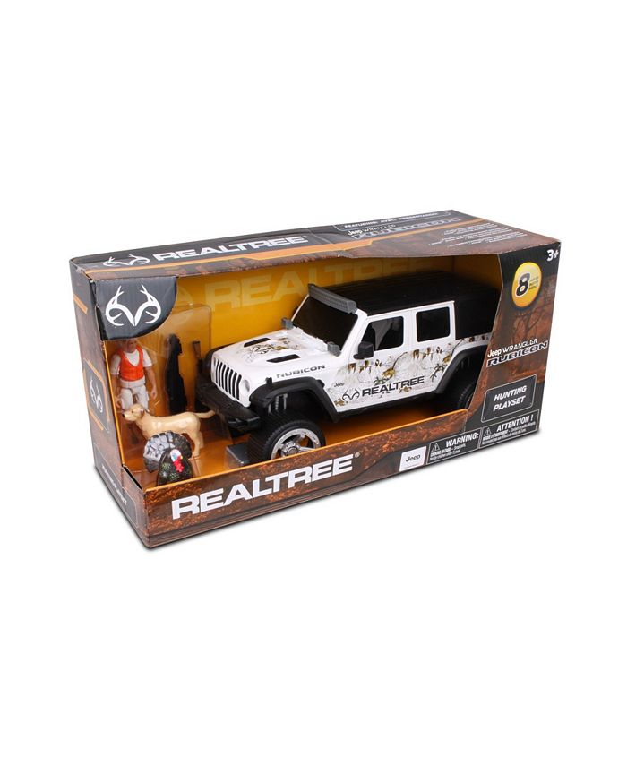 NKOK Realtree 1-18 Scale 8-Piece Jeep Wrangler Turkey Hunting Playset ...
