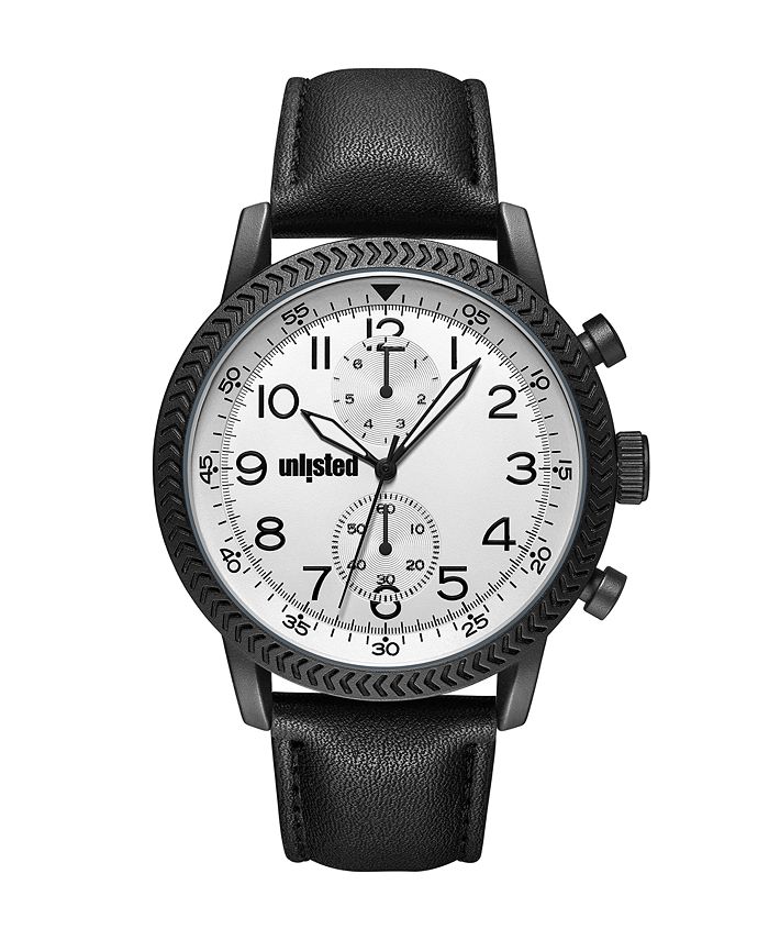 Unlisted Kenneth Cole Classic Watch, 45MM - Macy's