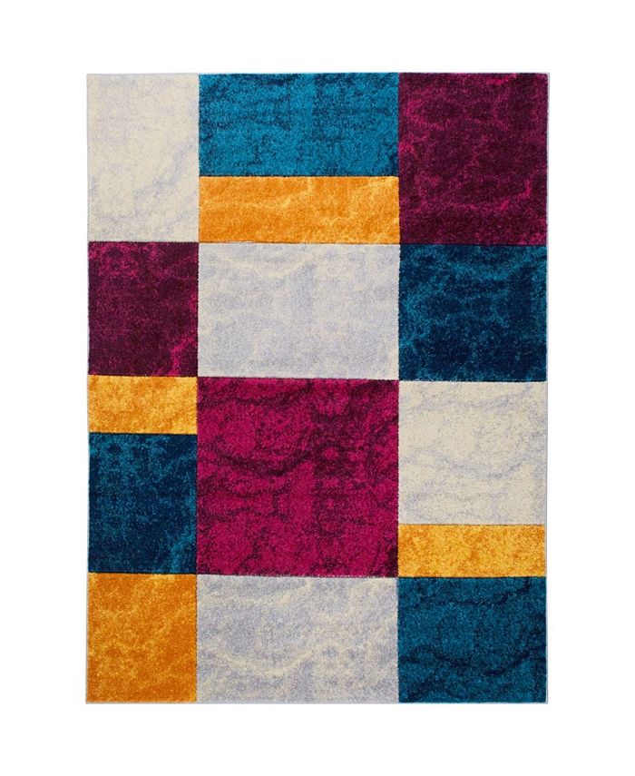 Global Rug Designs Brighton Bri15 Multi 7'10" x 10'6" Area Rug - Macy's