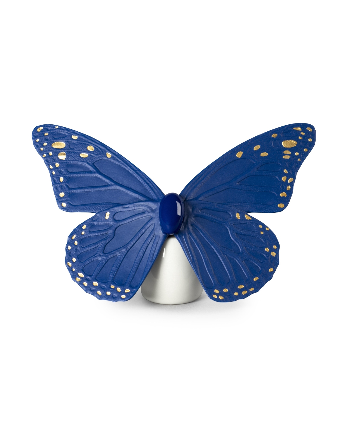 Click here for Lladro Collectible Figurine  Blue Butterfly - Blue... prices