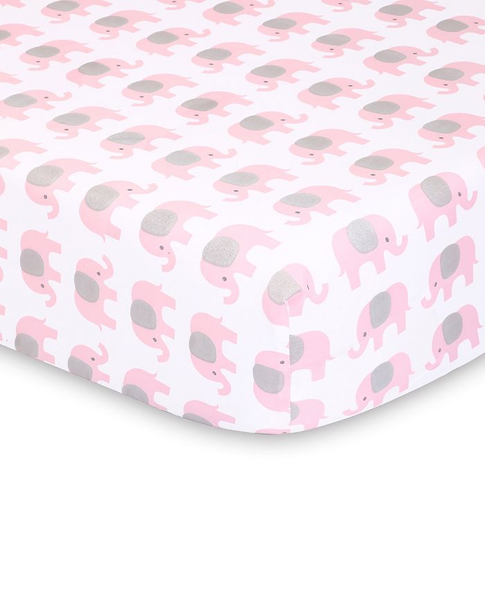 The Peanutshell PSP Sheets Elephants/Hearts, 2-Pack - Macy's