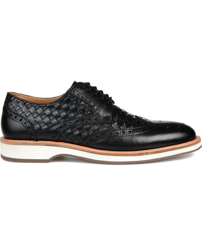 Thomas & Vine Men's Radcliff Woven Wingtip Derby Shoe - Macy's