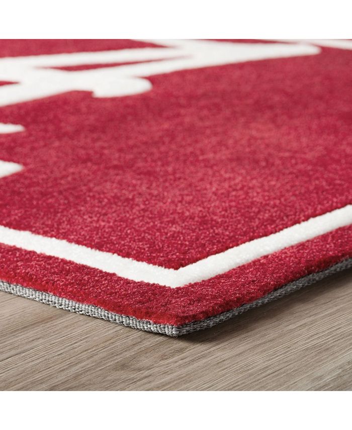 Luxury Sports Rugs Alabama Colal Crimson 3'2" x 5'1" Area Rug - Macy's