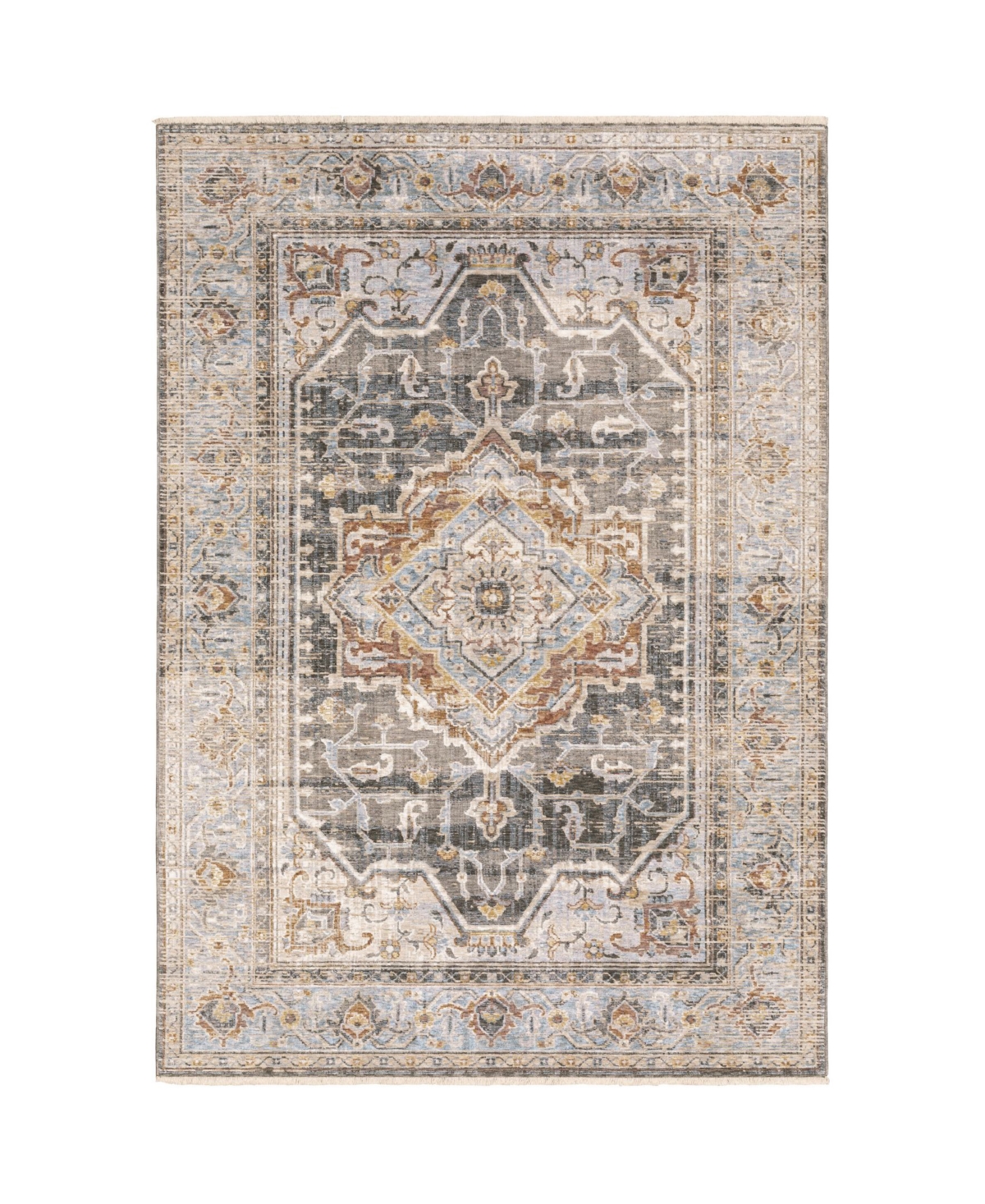 Click here for Oriental Weavers Maharaja 1803X Gray and Blue 910... prices