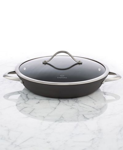 Calphalon Contemporary Nonstick 12" Covered Everyday Pan - Cookware ...