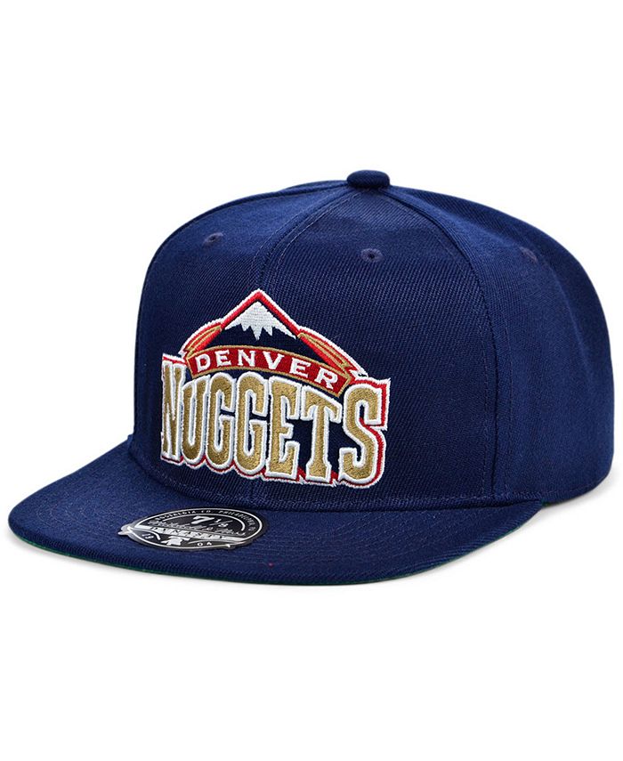 Mitchell & Ness Denver Nuggets Team Ground Fitted Cap - Macy's