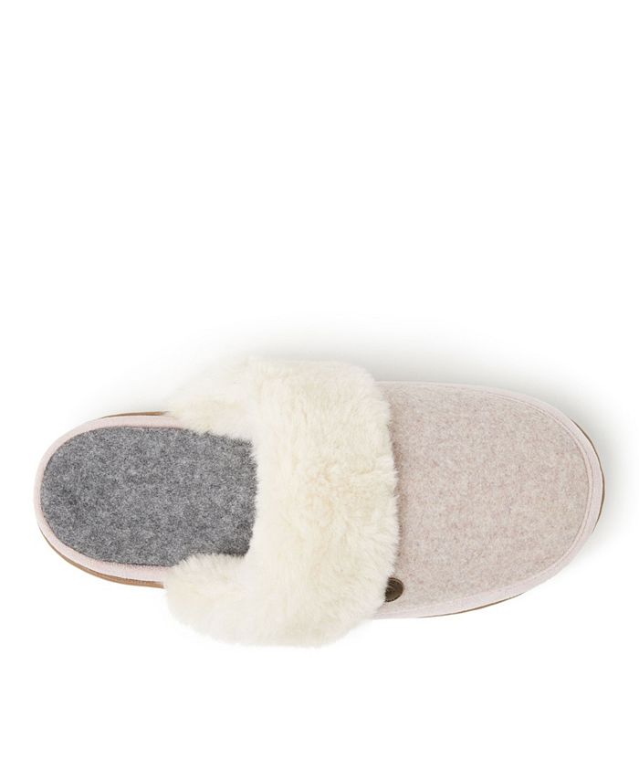 Dearfoams Alpine Women's Geneva Scuff Slippers - Macy's