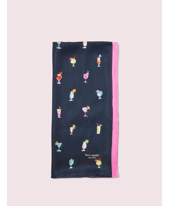 kate spade new york Cocktail Oblong Scarf - Macy's