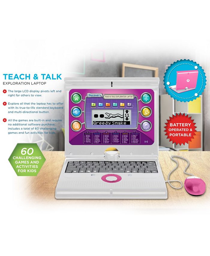 Discovery Kids Toy Computer Laptop - Macy's
