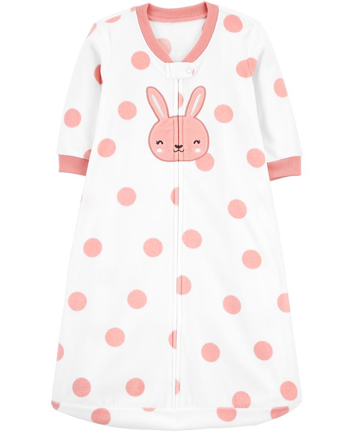 Carter's Baby Girls Bunny Rabbit Fleece Sleep Bag - Macy's