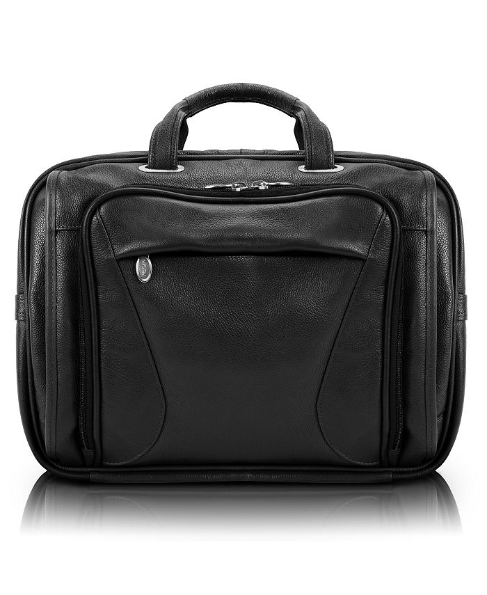McKlein Irving Park Double Compartment Laptop Briefcase - Macy's