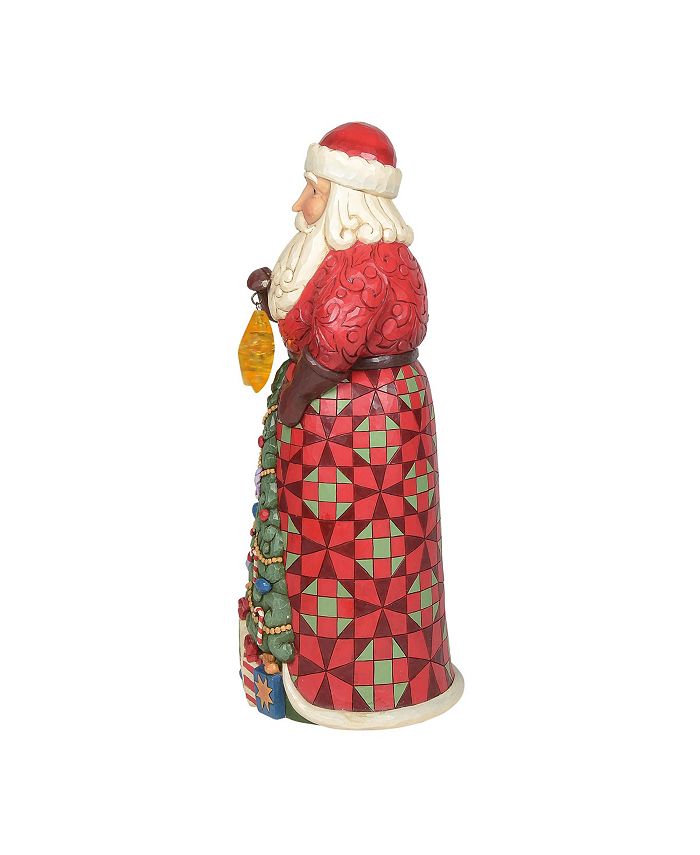 Jim Shore Santa Statue with Tree - Macy's