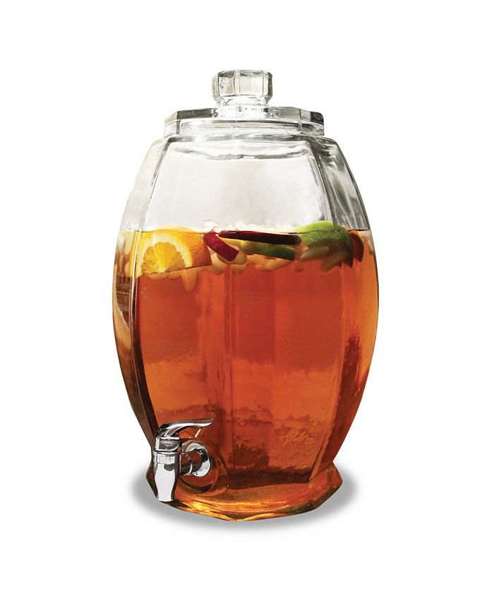 Circle Glass Cranston Beverage Dispenser, 3 Gal - Macy's