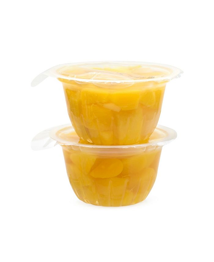 Del Monte DelMonte Diced Peaches Mixed Fruit Cups, 4 oz, 16 Count ...